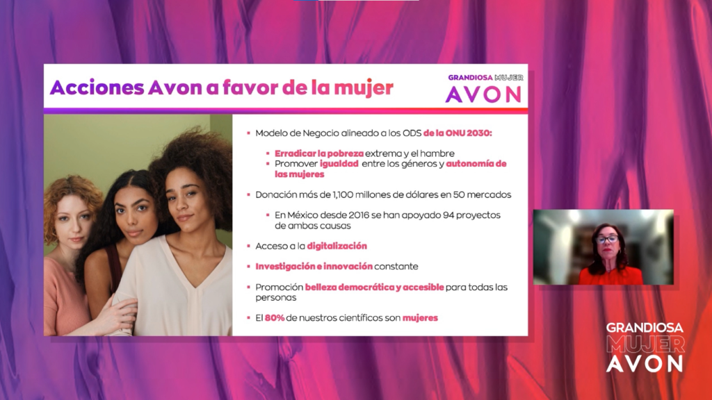 Grandiosa Mujer Avon: la plataforma digital gratuita que apoya a las ...